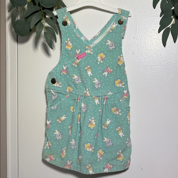 OshKosh B'gosh | Dresses | Vintage 8s Osh Kosh Bgosh Girls Mint Green ...